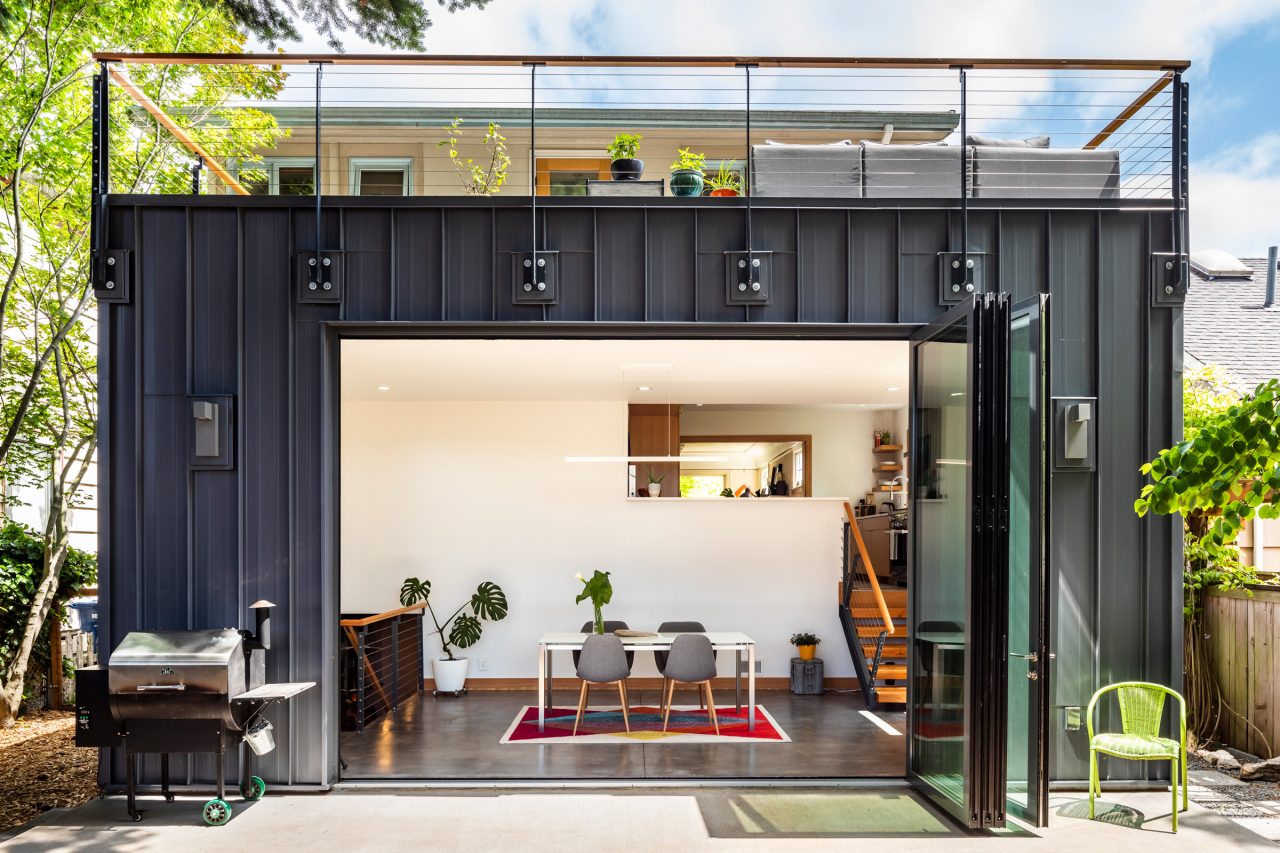 A modern addition adds space and options to a classic Ballard home ...